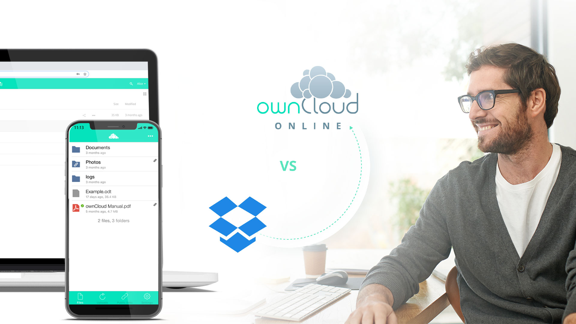 Compare ownCloud.online and Dropbox - Cloud Storage made to trust ...